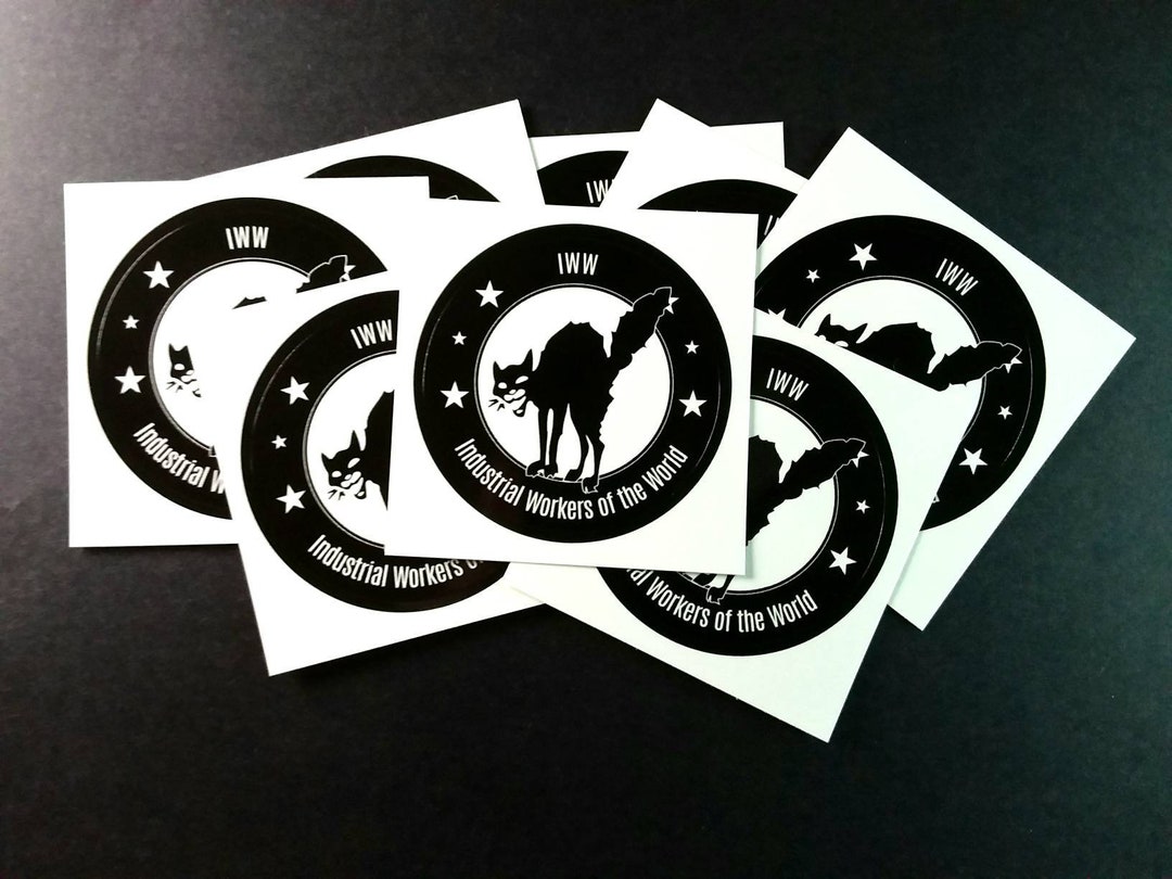 IWW Sticker PACK of 10 - Protest International Workers of the World ...