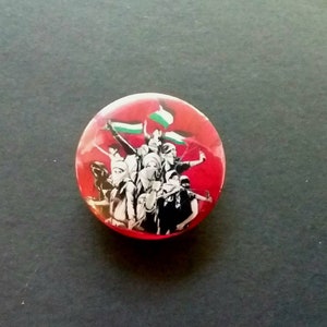 FREE PALESTINE- Badges/pins Pack 5 Anarchist, Soldarity PROTEST Pins ...