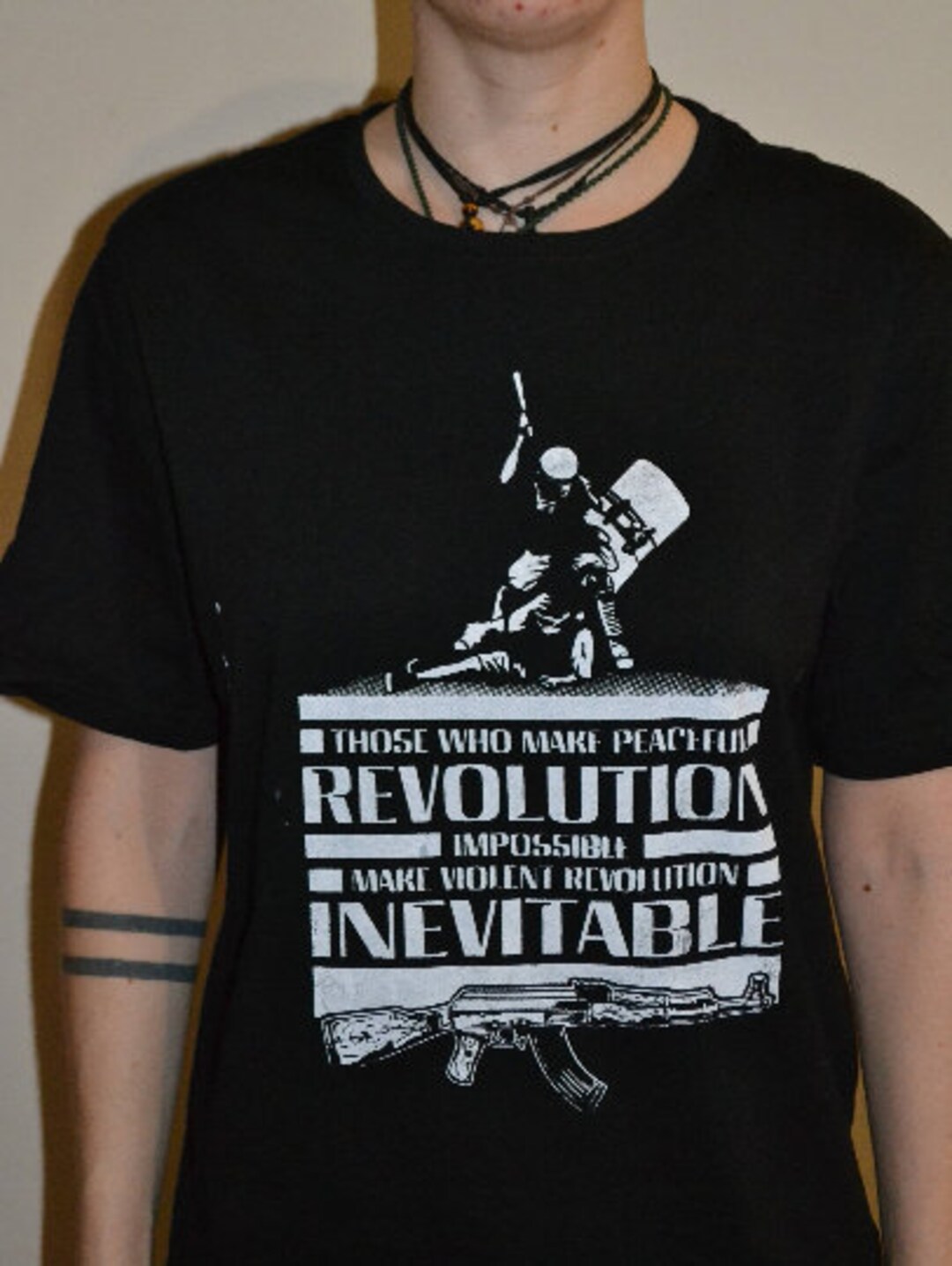 Radical Protest Unisex T-shirt MLK/JFK Quote Peaceful/violent ...