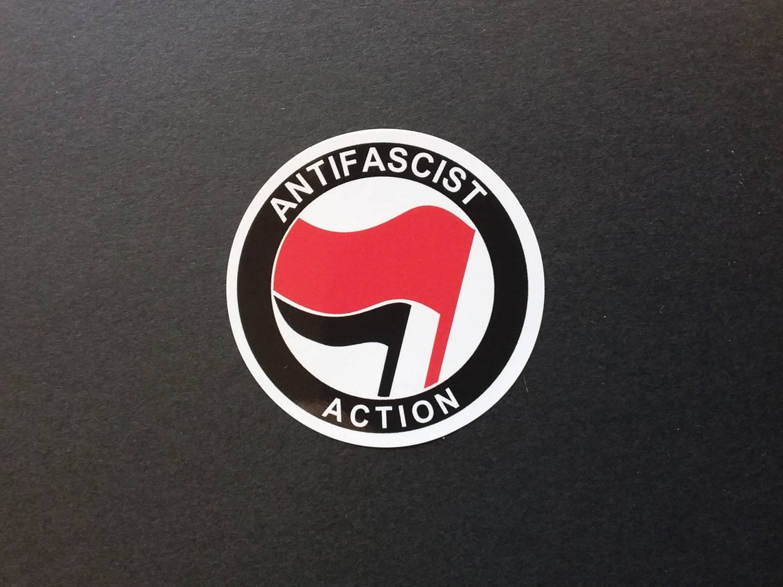 ANTIFA Sticker PACK - 10- Political, Anti Fascist Action, Protest - Etsy