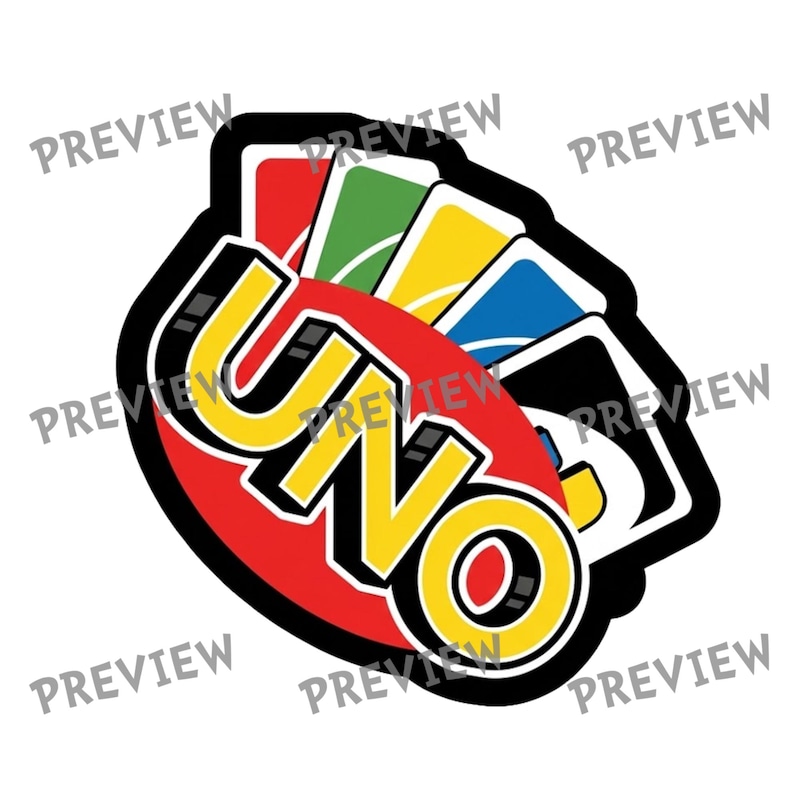 3d Template Uno - Etsy