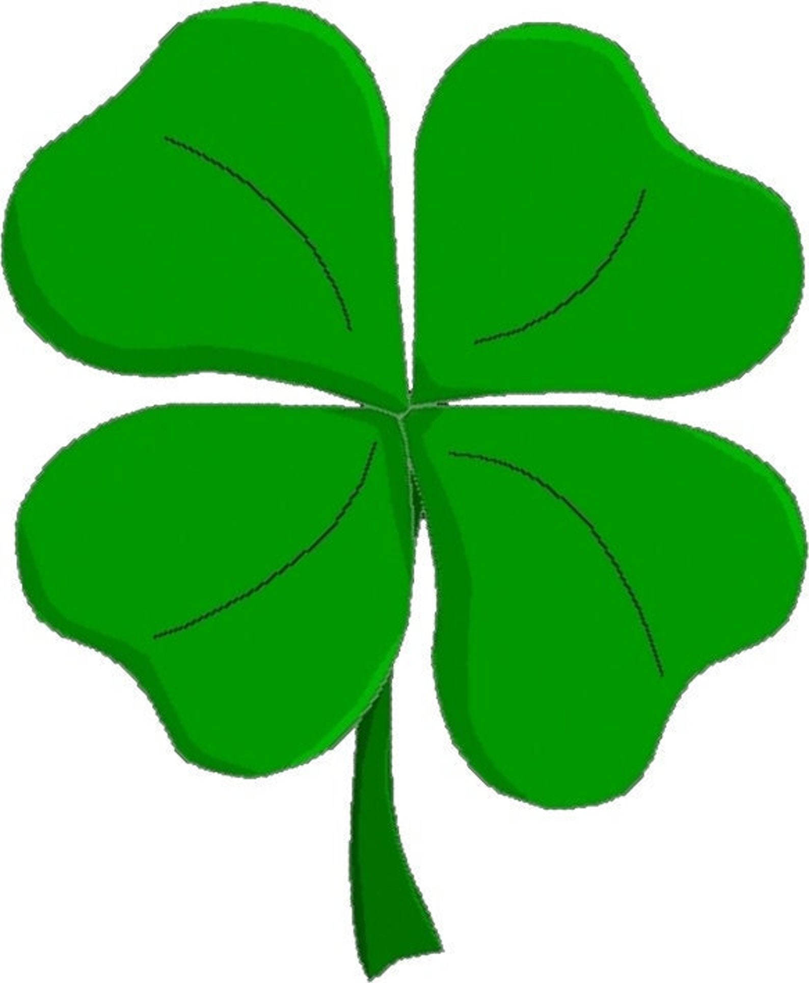 Irish 4 Leaf Clover Temporary Tattoo 6cm X 5cm 4 X - Etsy
