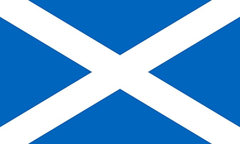 Scottish Flag Saltire Temporary Tattoos 8cm X 5cm || 4 X Copies ...