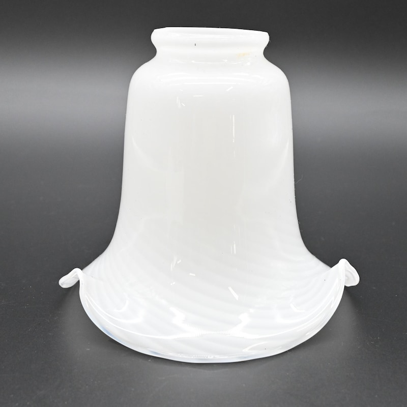 Vintage Fenton Swirl Lamp - Etsy