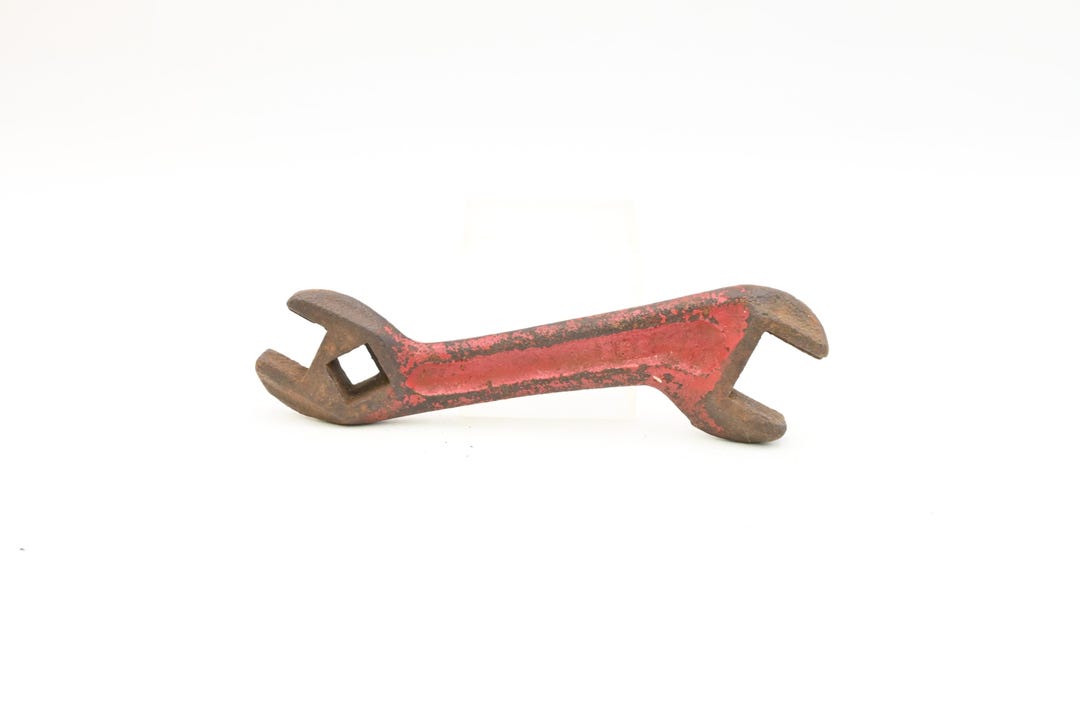 Antique ./ Vintage Wrench Curved Shape Open End Wrench 6 Bolt Sizes - Etsy