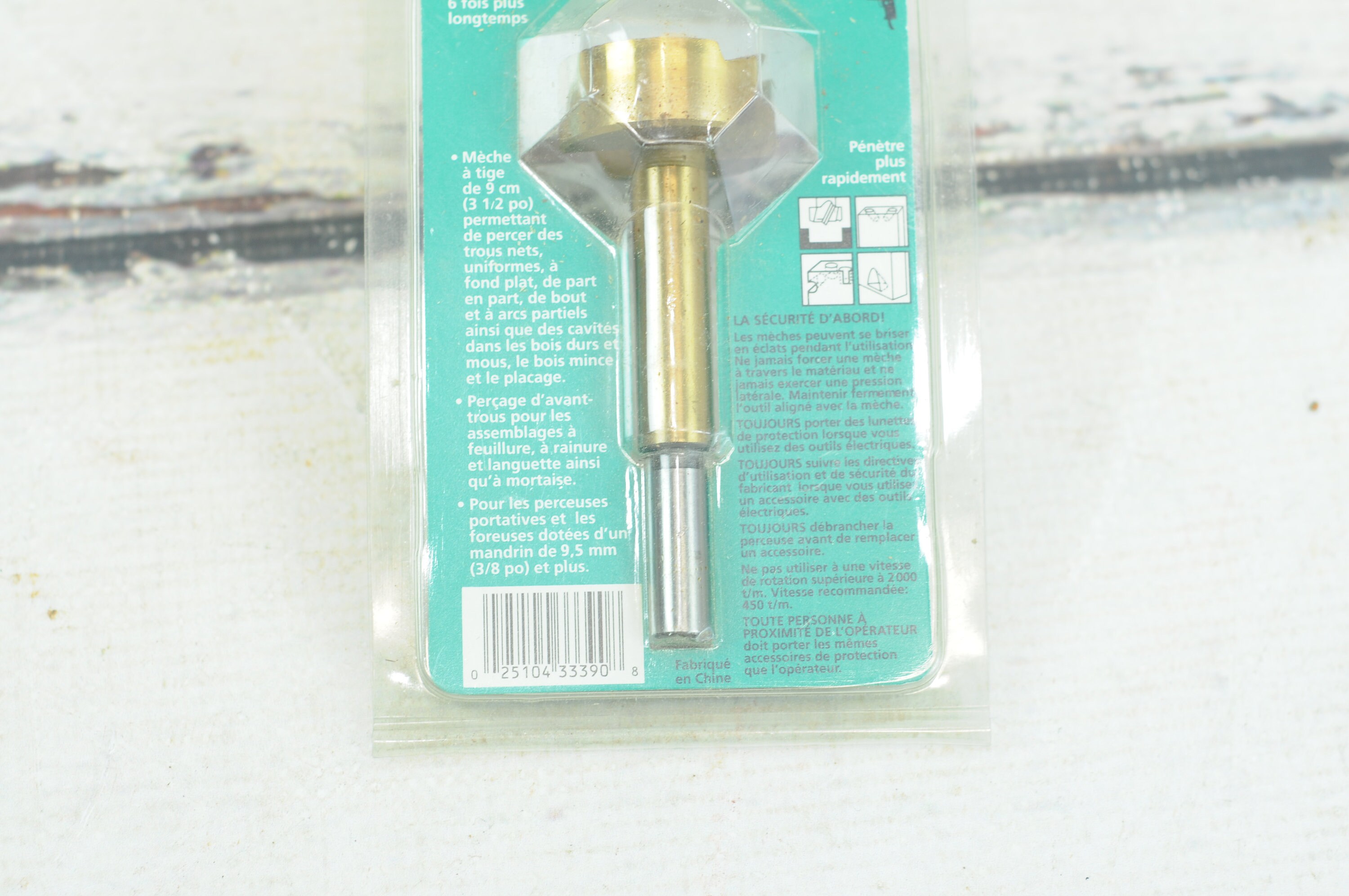 WOLFCRAFT 1-3/8 Forstner Wood Boring Bit Titanium - Etsy