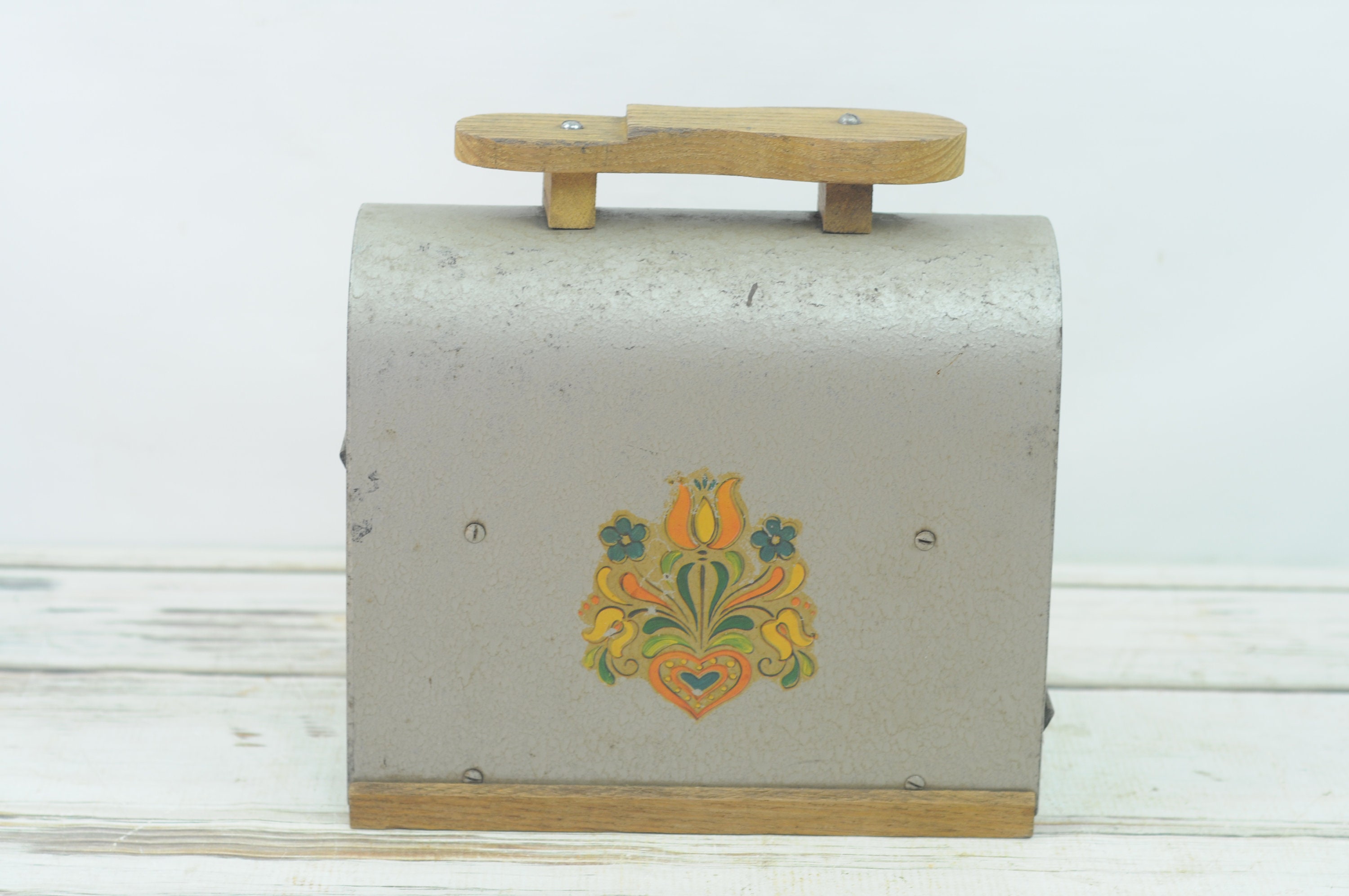 Rare . Vintage Antique Wood Shoe Shine Box Tote Stand - Etsy