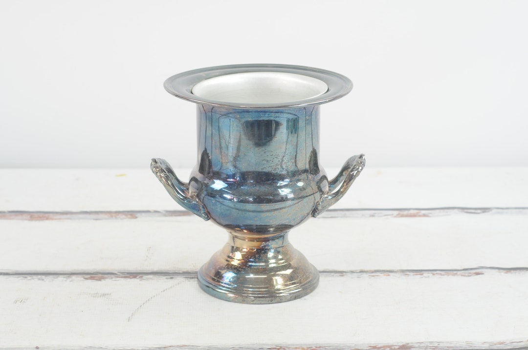 Vintage. Silver or Silver Plate Champagne or Wine Bucket Pilgrim Silver ...