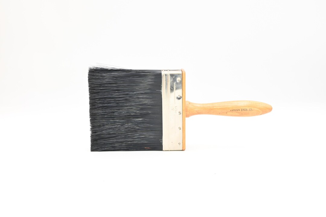 Vintage Condon Brothers Co Large 5"w Paint Brush Wide Swath Outdoor ...