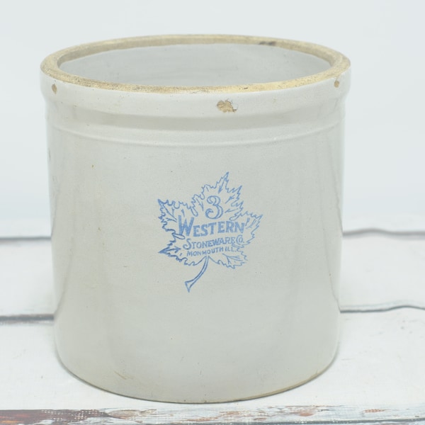 Large Antique Crock - Etsy