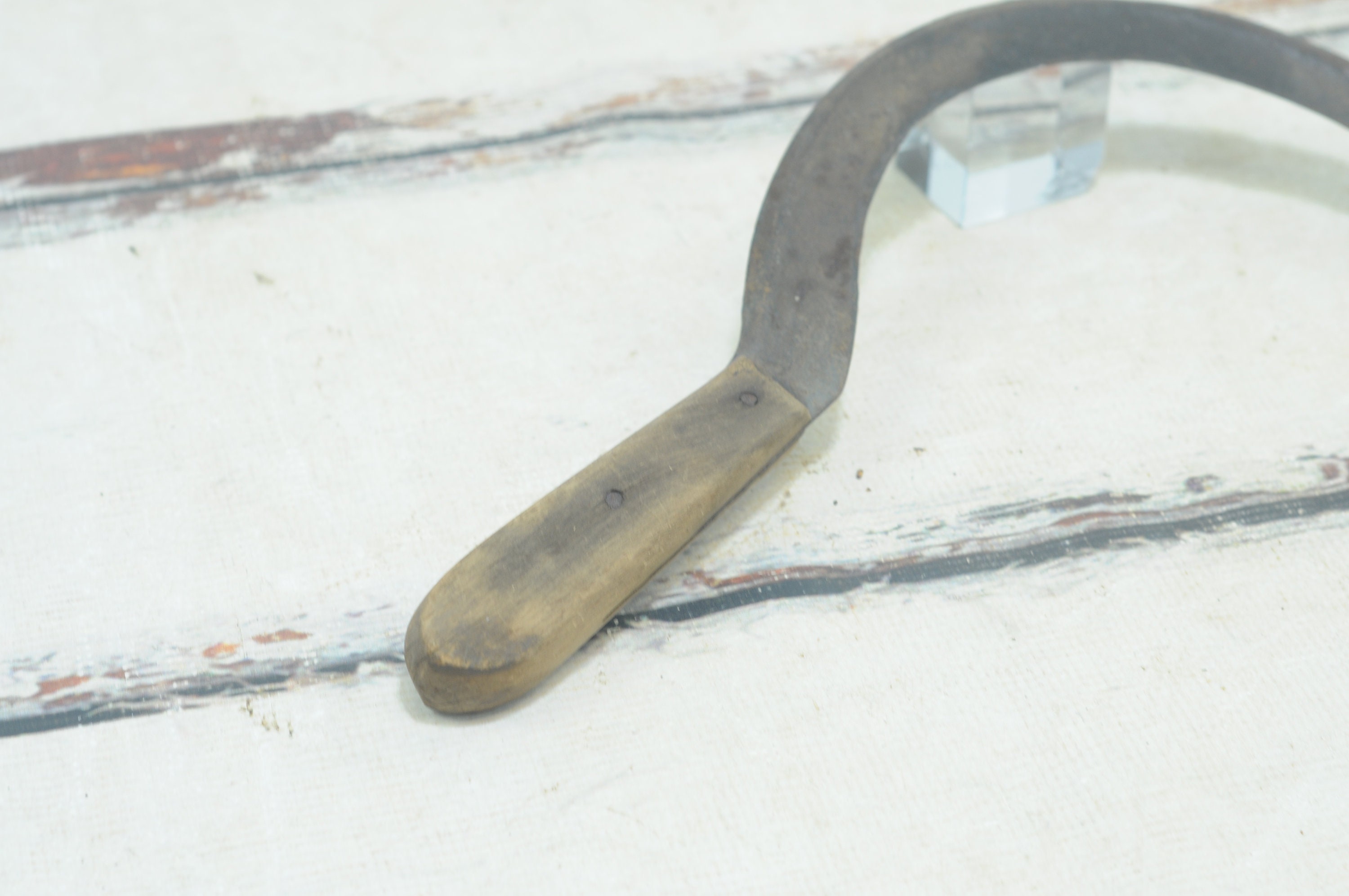 Vintage. Village Blacksmith Corn Stalk Cutter Sickle Scythe - Etsy