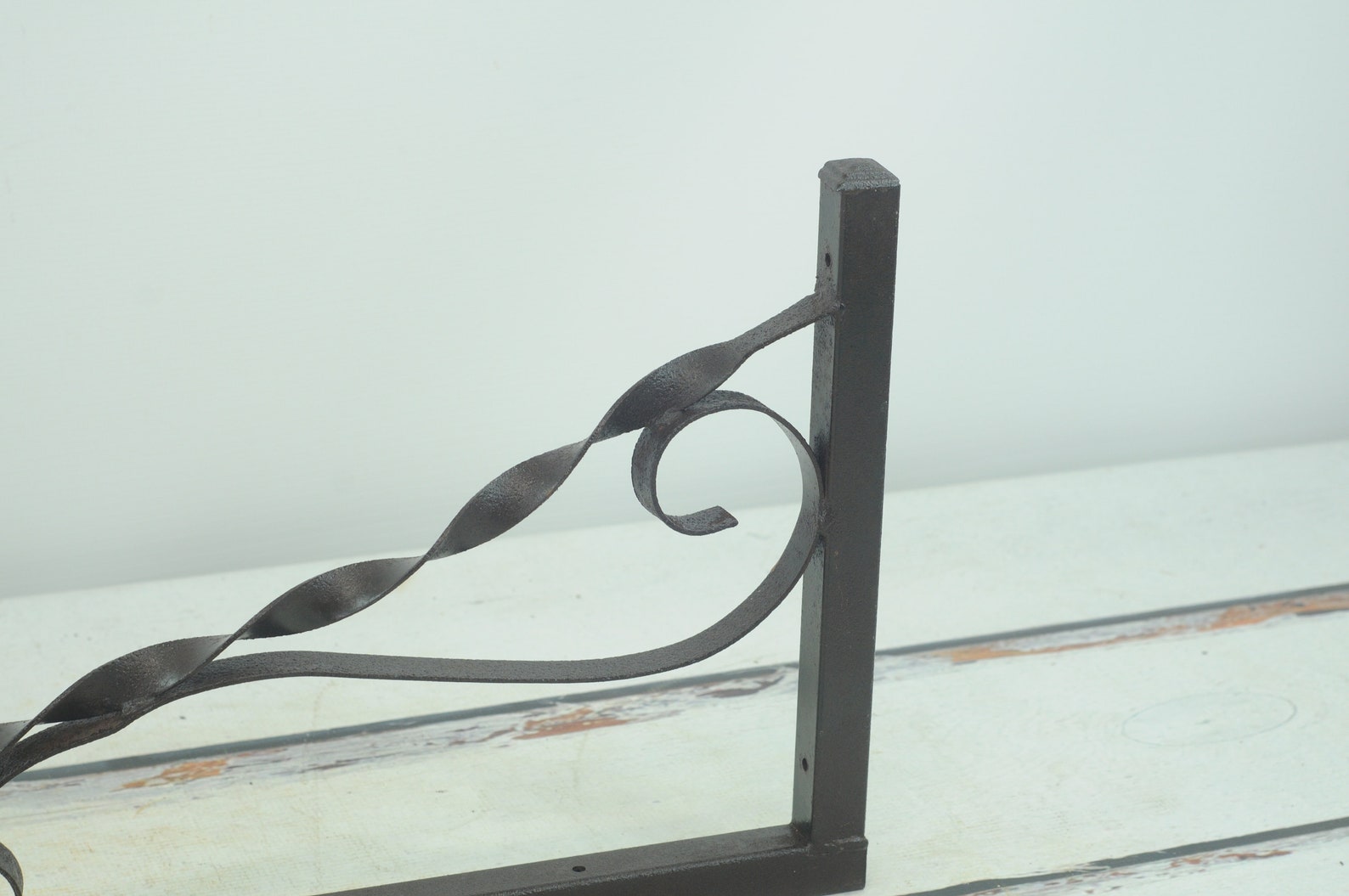 Vintage . 30.25 Hanging Metal Sign Bracket Sign Hanger - Etsy