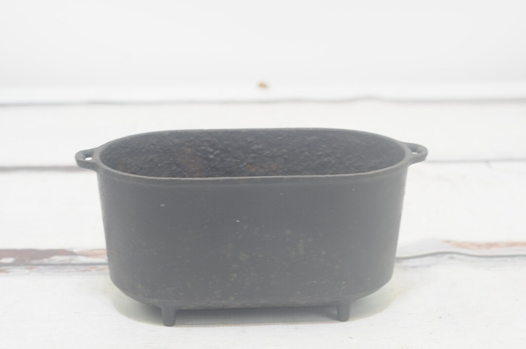 Vintage Cast Iron 4 Leg Ham Boiling Pot Roaster Marked H.B. 84 - Etsy