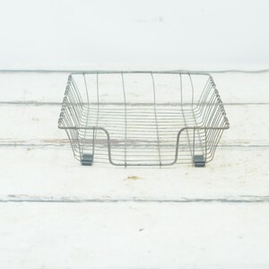 Vintage . Wire Basket in Out Basket Legal Size Vintage Wire Letter ...