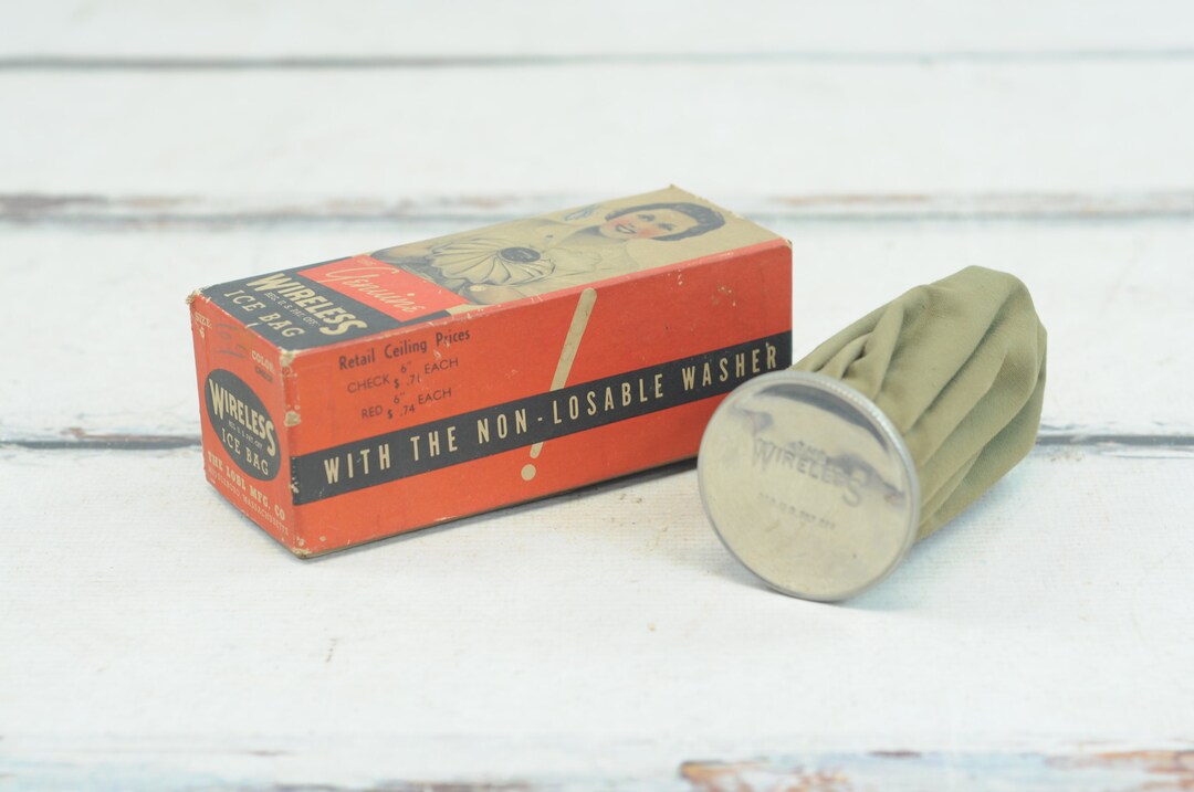 Vintage Ice Bag in Original Box the Genuine Wireless Ice Bag the Lobl ...