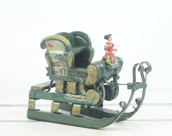 Antique German Sled - Etsy