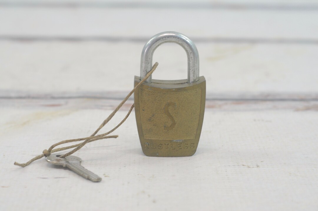 Vintage . Slaymaker Padlock and Key Made in USA Working Padlock - Etsy