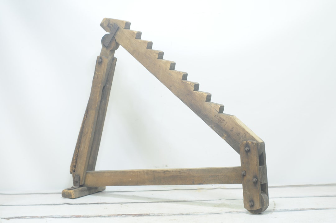 Very Rare Antique Oliver Barth Jack Co Wooden Horse Buggy Jack Carriage ...
