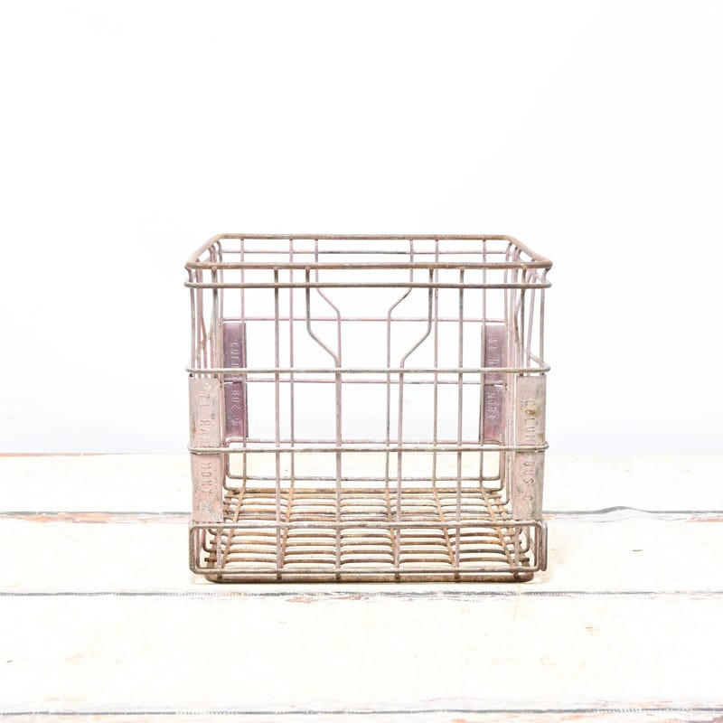 Metal Industrial Crates - Etsy New Zealand