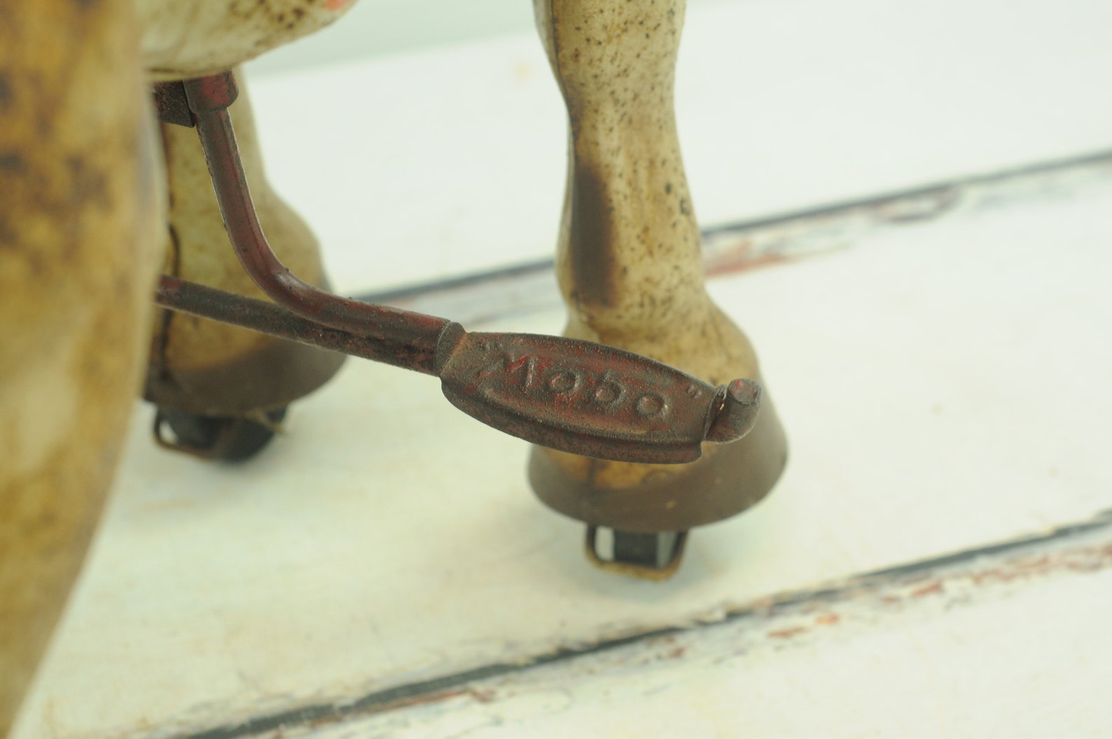 Vintage . MOBO Bronco Riding Horse Toy Vintage Metal Steering Horse ...