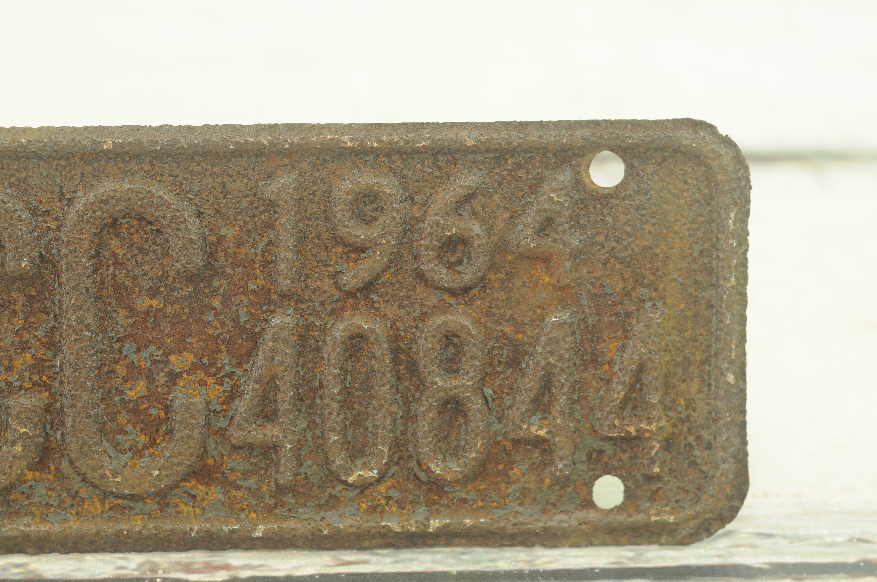 Vintage . 1964 KCC Kansas City Missouri License Plate 40844 - Etsy UK