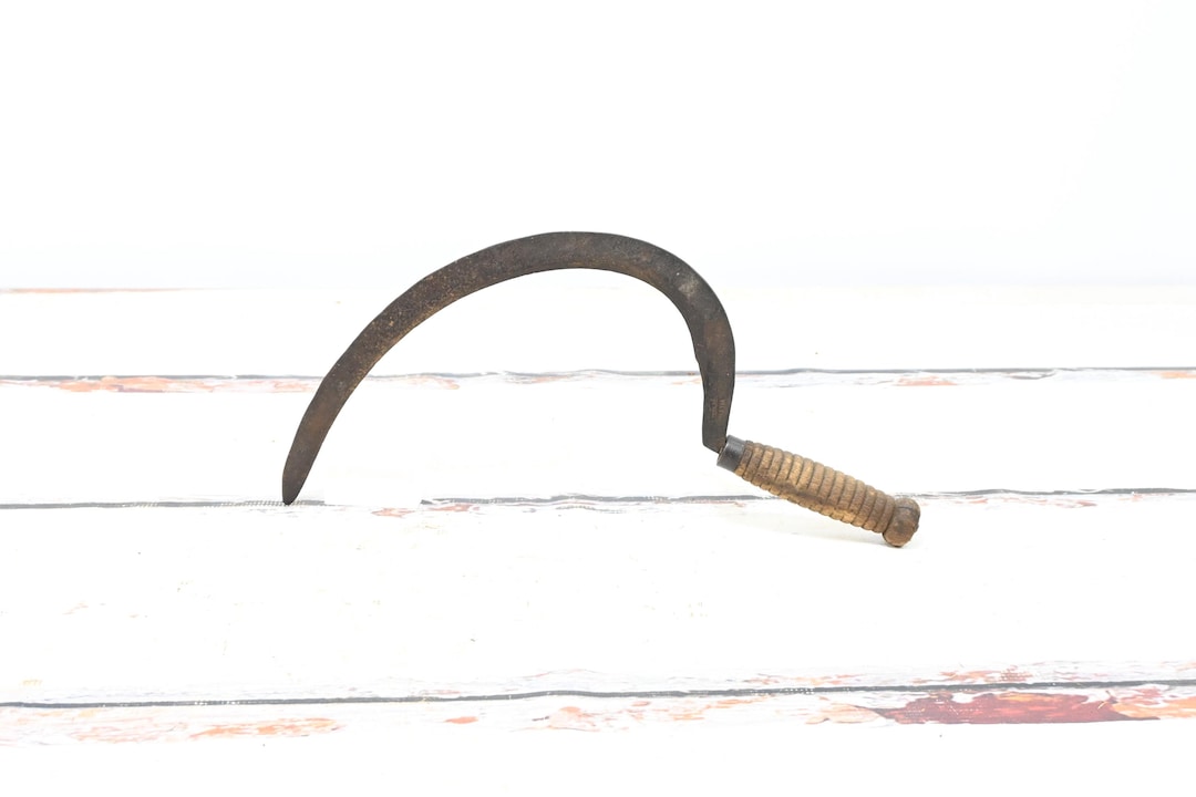 Very Rare Antique J.E. Pilcher Corn Stalk Cutter Sickle Scythe Hand ...