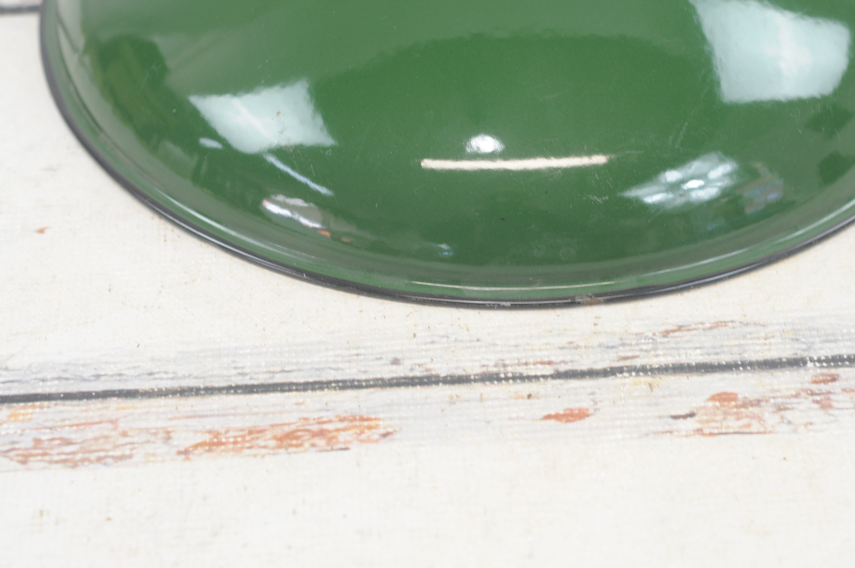 Vintage . Green Porcelain Barn Light Gas Station Light Factory | Etsy