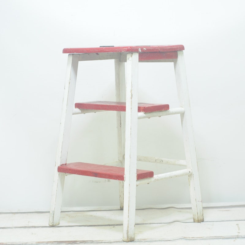 Vintage Step Stool - Etsy