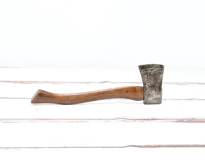 Rare Antique . Trapper Axe Hunter Camper Hiker Hatchet Hand Bay State ...