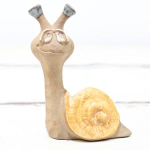 Vintage Pottery Craft Sluggo Snail Clay Menagerie California Pottery ...