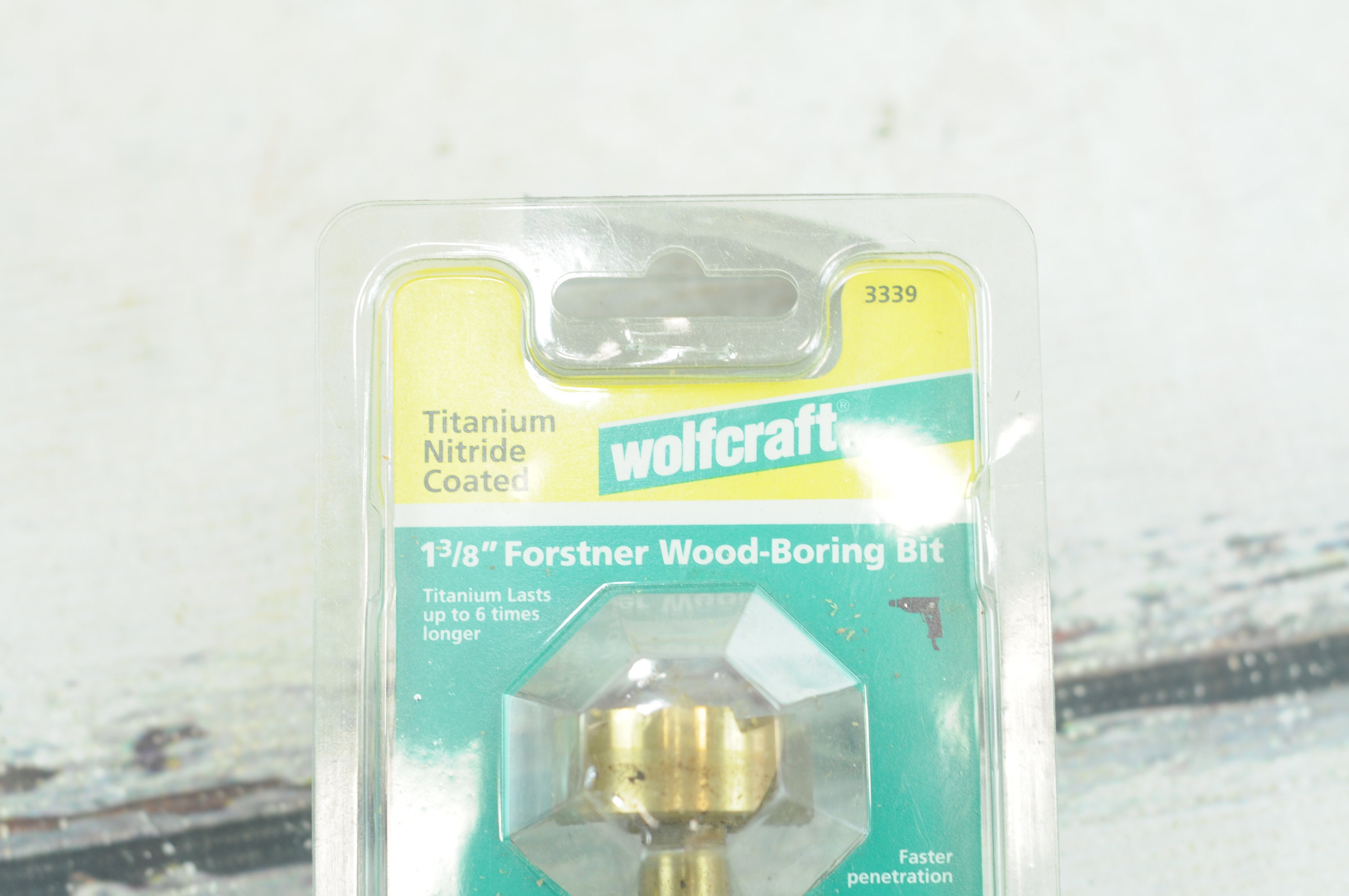 WOLFCRAFT 1-3/8 Forstner Wood Boring Bit Titanium - Etsy