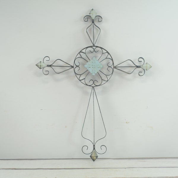 Large Metal Cross - Etsy