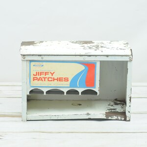 Vintage . Display Case Jiffy Patches Store Display Champ Service ...