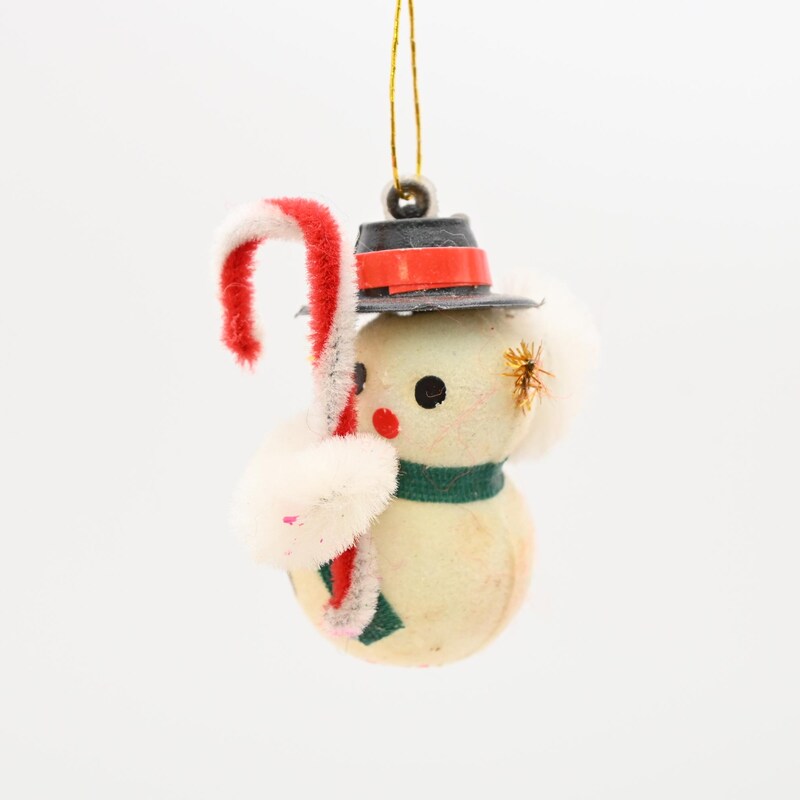 Spun Cotton Snowman - Etsy
