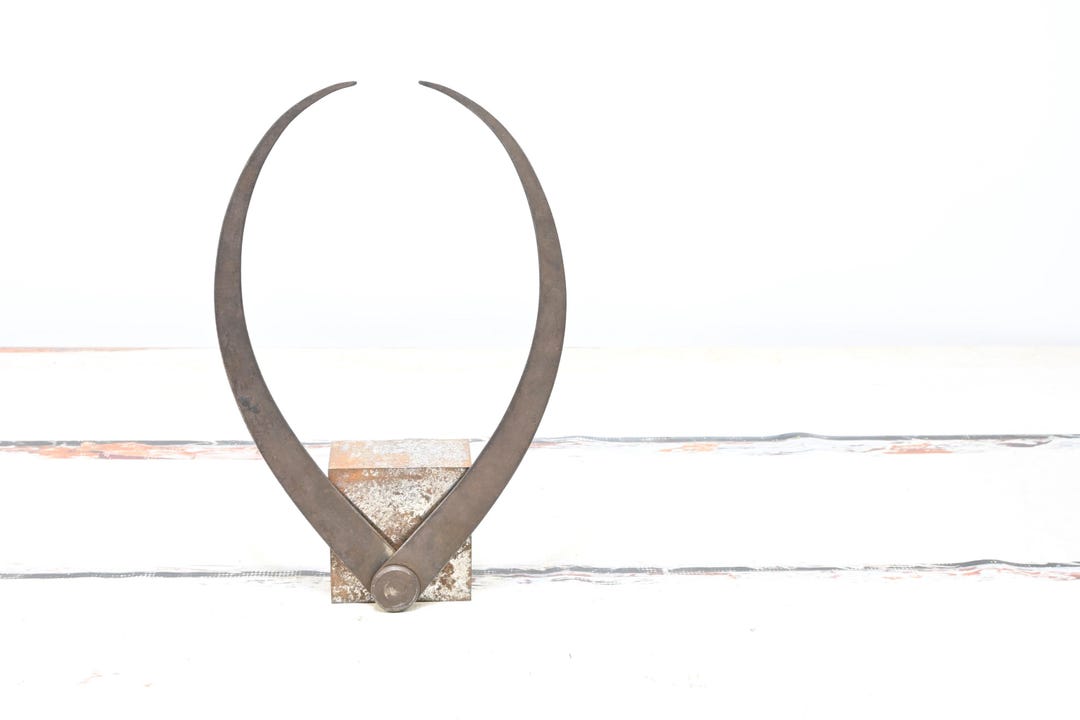 Antique/vintage Flat Leg Firm Joint Outside Calipers Mechanical Tool ...