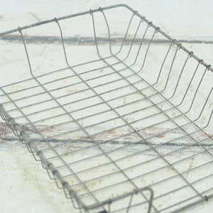 Vintage . Wire Basket in Out Basket Legal Size Vintage Wire Letter ...