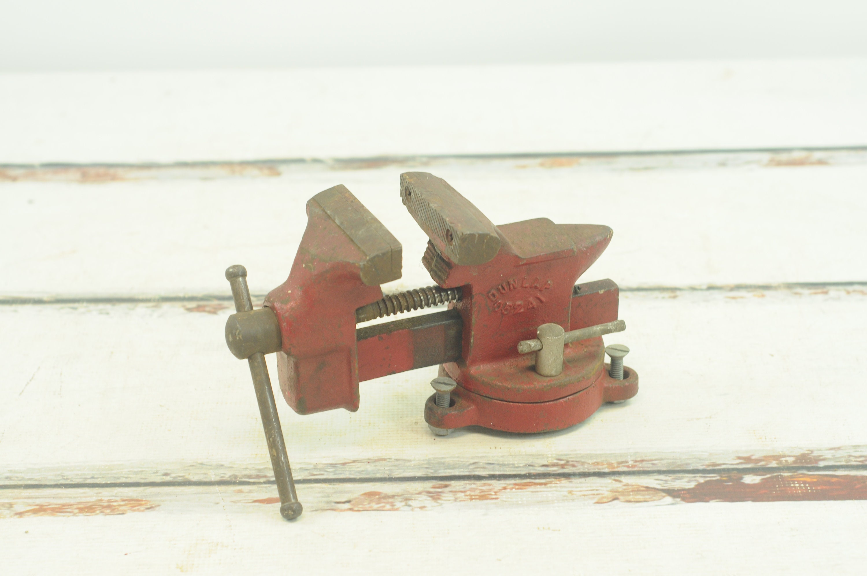 Vintage . Dunlap Swivel Bench Vise 05241-3.25 JAWS | Etsy