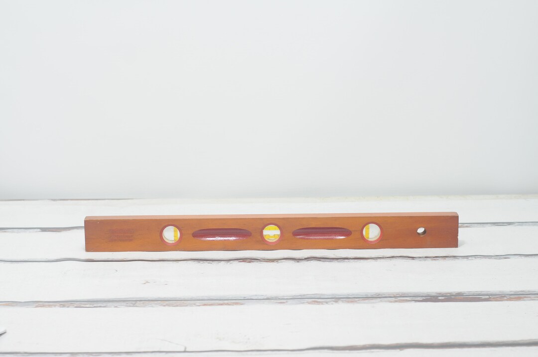 Vintage Stanley Cherry Wood Level Handyman No. 257N 28" Carpentry ...