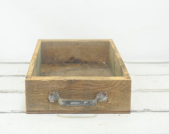 Vintage Rustic Drawer Old Shop Drawer Unique Home Storage Farmhouse or ...