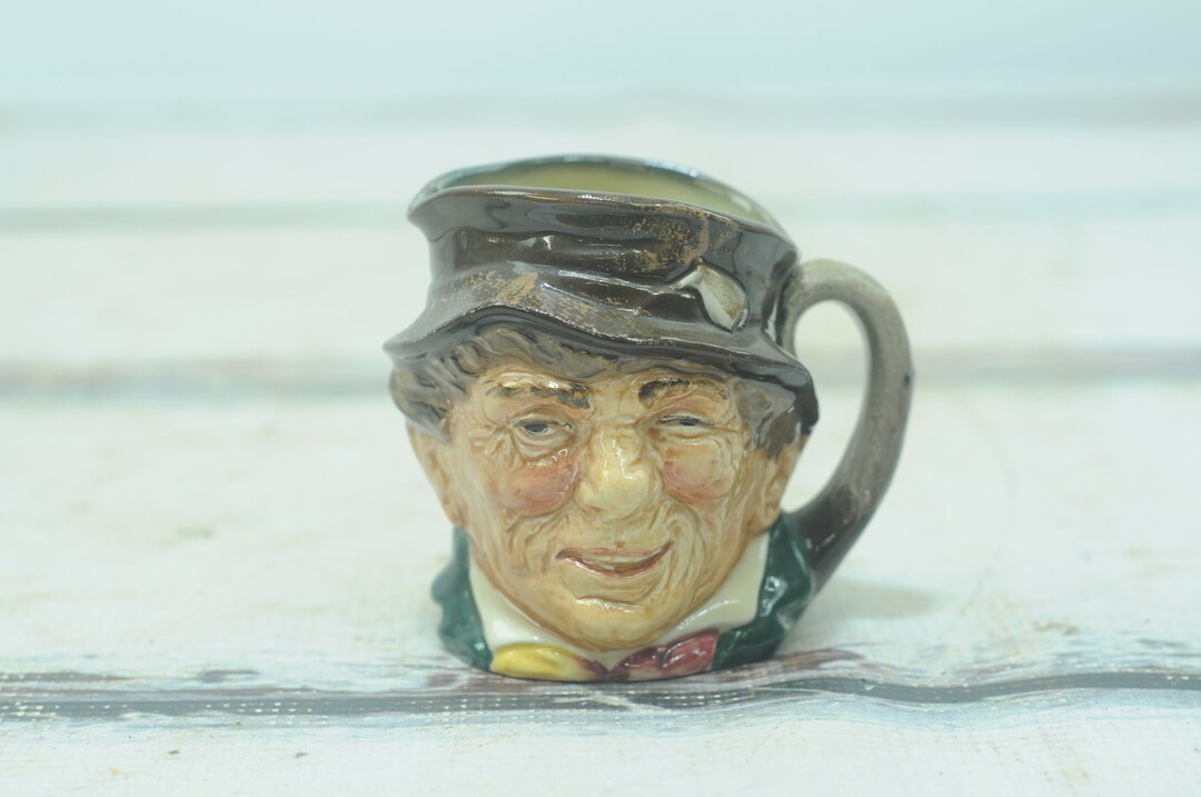 Vintage Royal Doulton Toby Mug Dickens Toby Jug/pitcher Paddy 3 1/8"h A ...