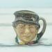 Vintage Royal Doulton Toby Mug Dickens Toby Jug/pitcher Paddy 3 1/8"h A ...