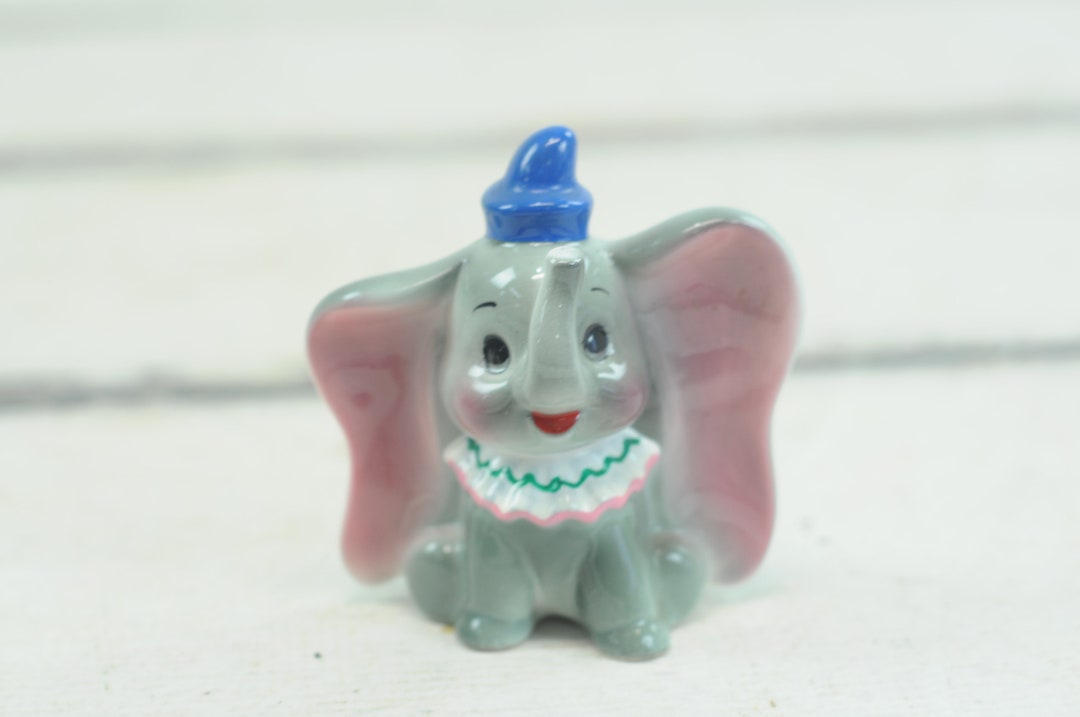 Vintage . Collectible Dumbo Porcelain Figurine Walt Disney Productions ...