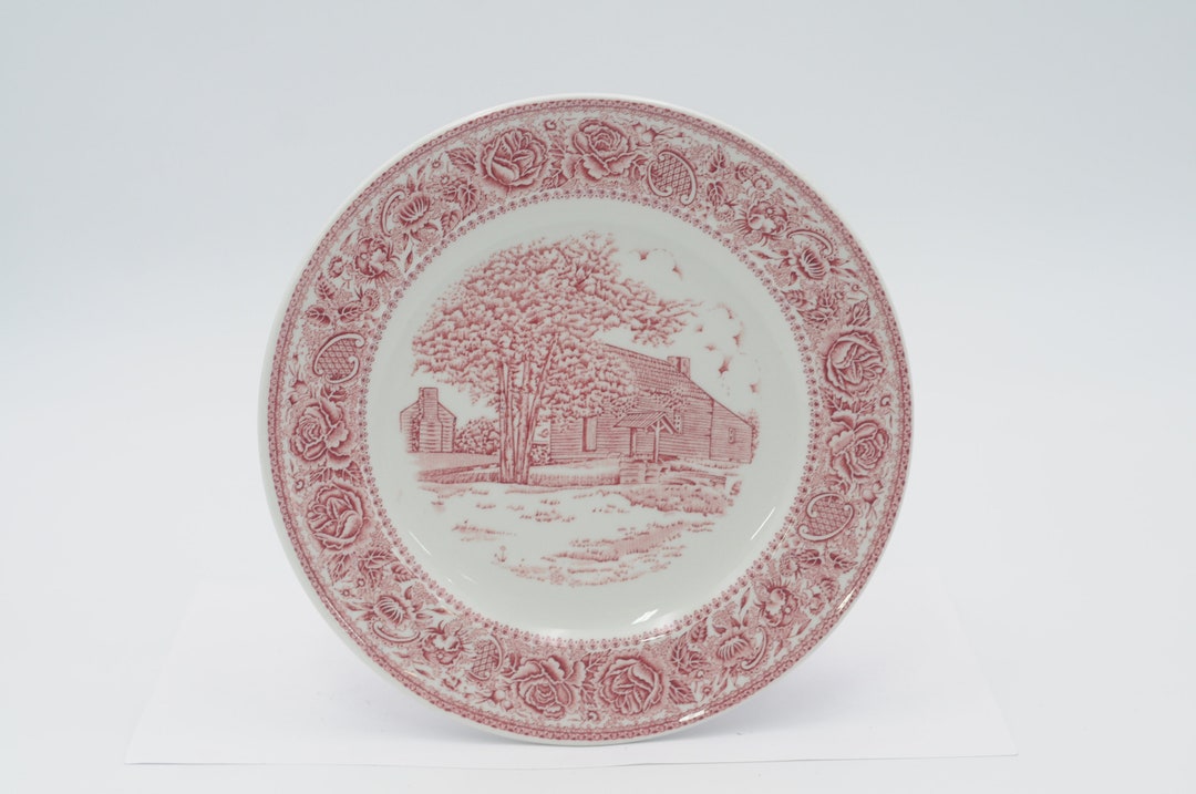 Vintage Mayer China 9 Restaraunt Plate, Berry Lincoln Store Image , New ...