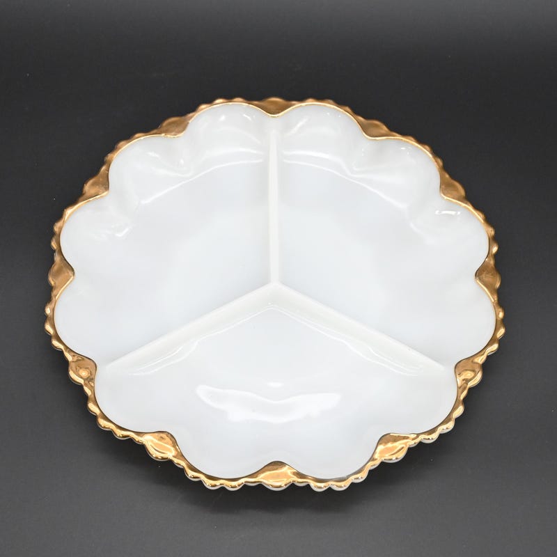 Divided Relish Dish - Etsy