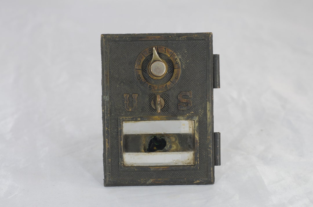 Antique ./ Vintage US 198 Postal Box Door Postal Door Early 1900s - Etsy