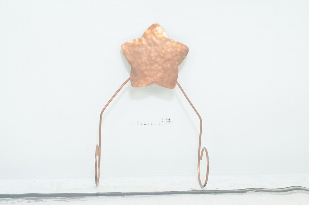 Vintage Copper Wall Mount Rolling Pin Holder Rack Copper Star - Etsy