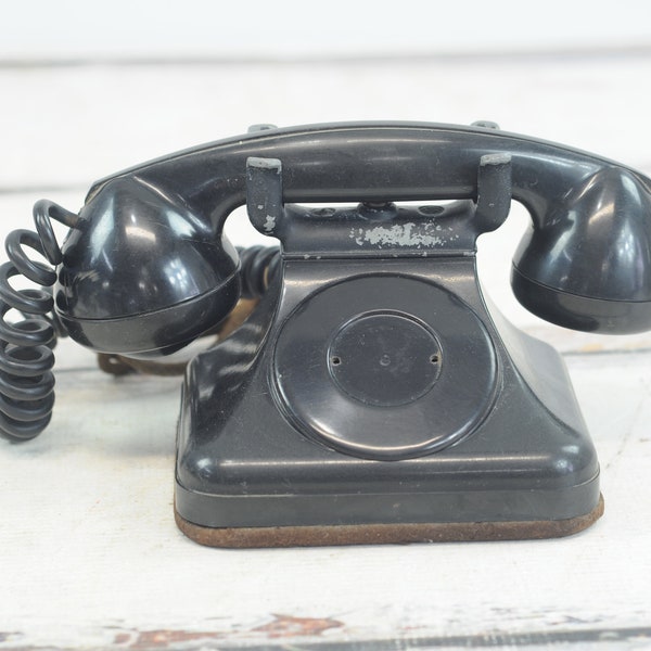 Vintage Desk Phone - Etsy