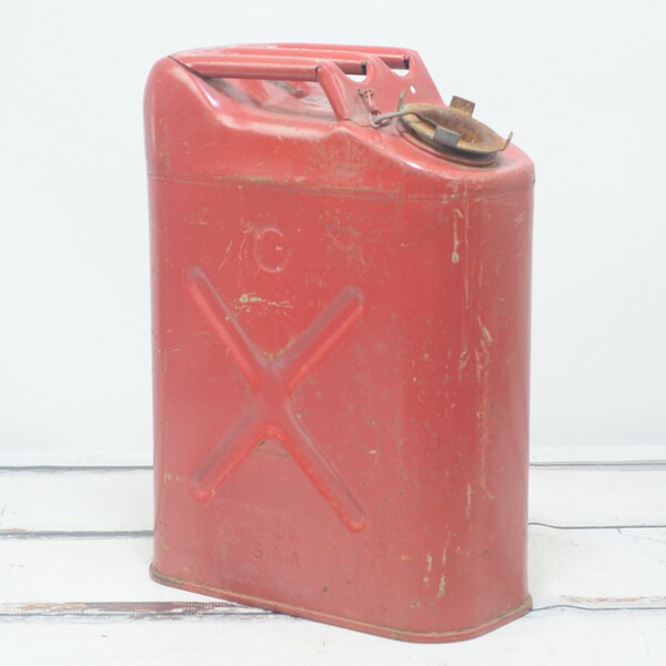 Antique Gas Can - Etsy