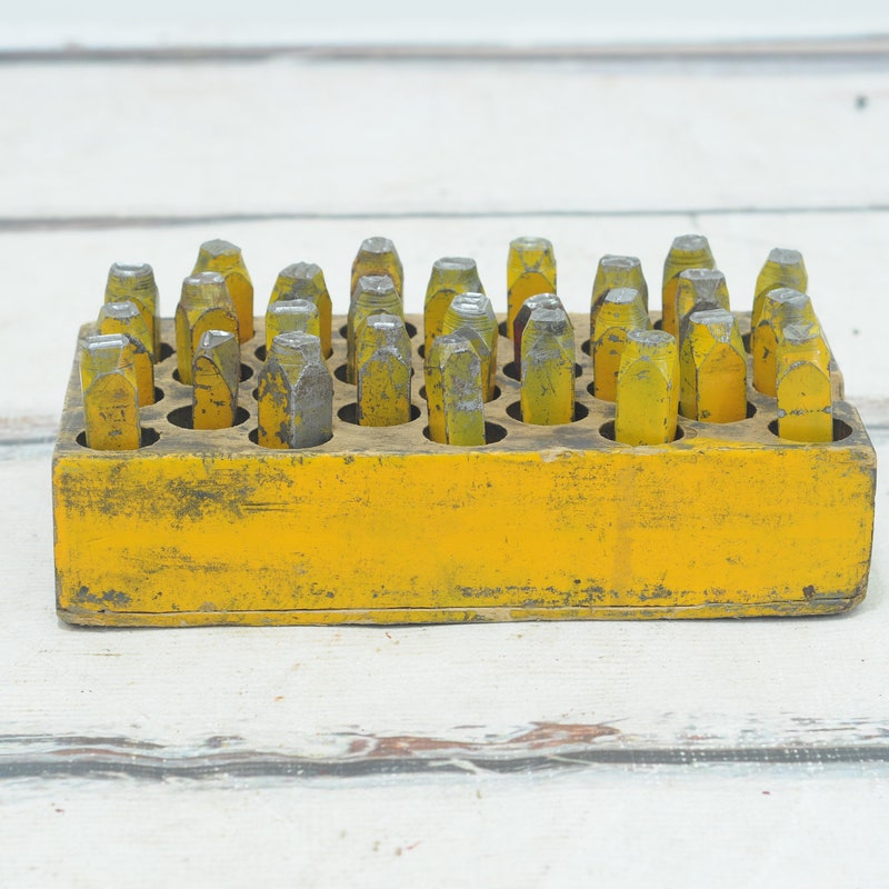 Metal Alphabet Stamp - Etsy