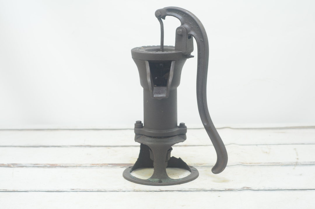 Antique/vintage Cast Iron Hand Water Well Pump Pitcher Pump the DEMING ...